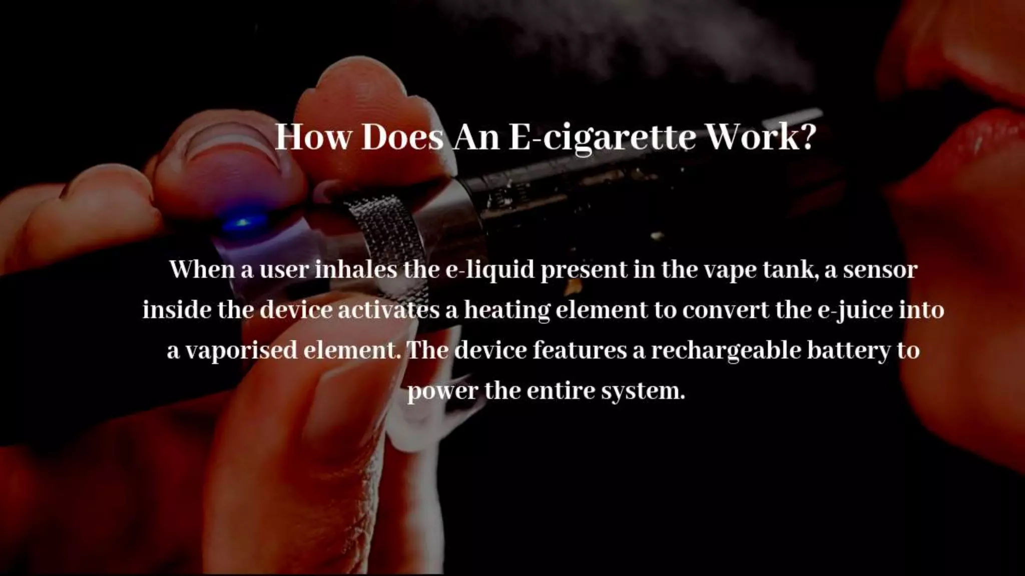Is Vaping Bad for You | PPT