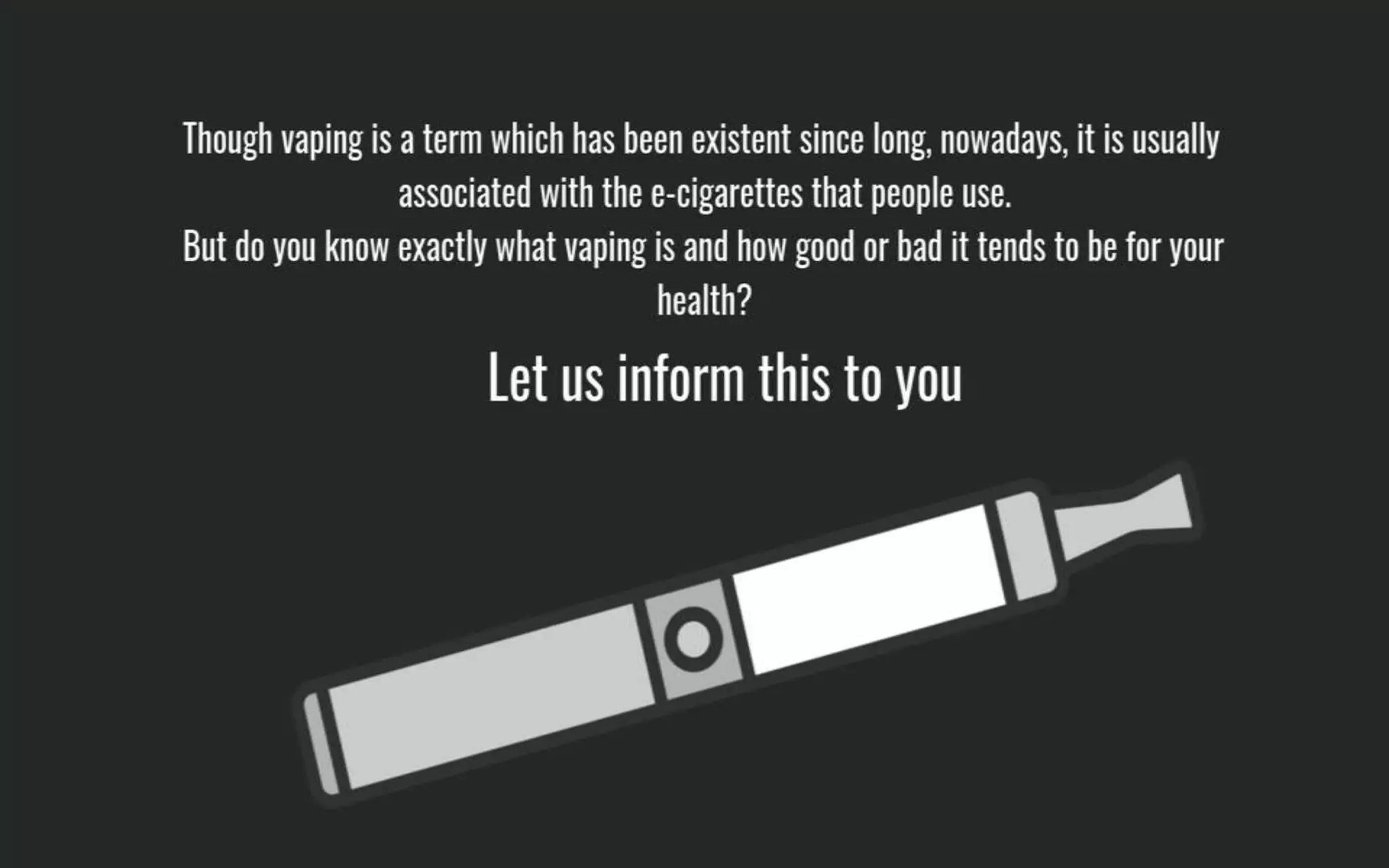 Is vaping bad for your health? | PPTX