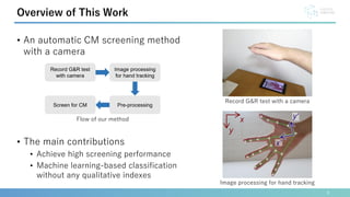 Video-Based Hand Tracking for Screening Cervical Myelopathy (ISVC2021 ...