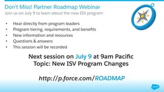 Salesforce Partner Program for ISV Partners | PPT