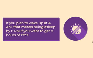 Is Waking up at 4 AM Really Worth it? | PPT