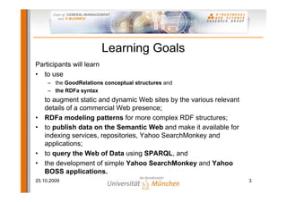 GoodRelations Tutorial Part 1 | PPT