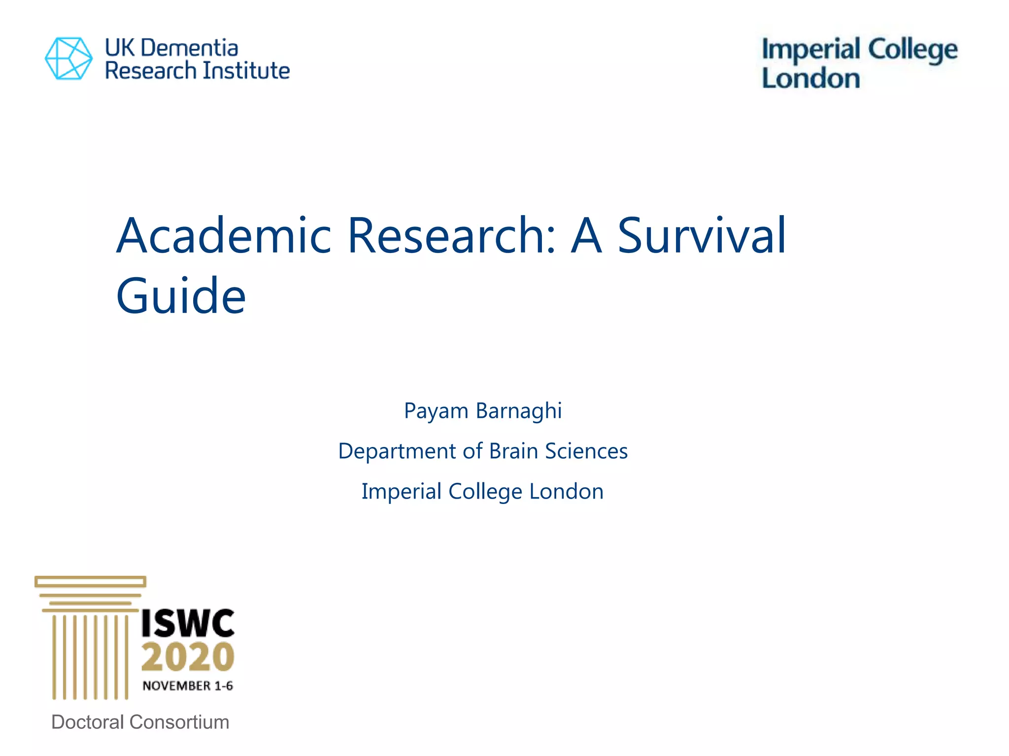 Academic Research: A Survival Guide | PPT