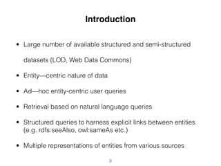 Improving Entity Retrieval on Structured Data | PPT