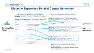 Leveraging Semantic Parsing for Relation Linking over Knowledge Bases | PPT