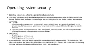 Foundation of the information securiety | PPT