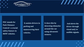 Is Your BMW PDC Malfunctioning Discover How to Easily Reset It | PPT