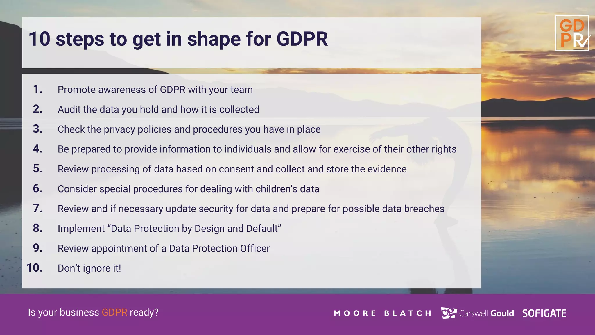 Is your business GDPR ready? | PPT