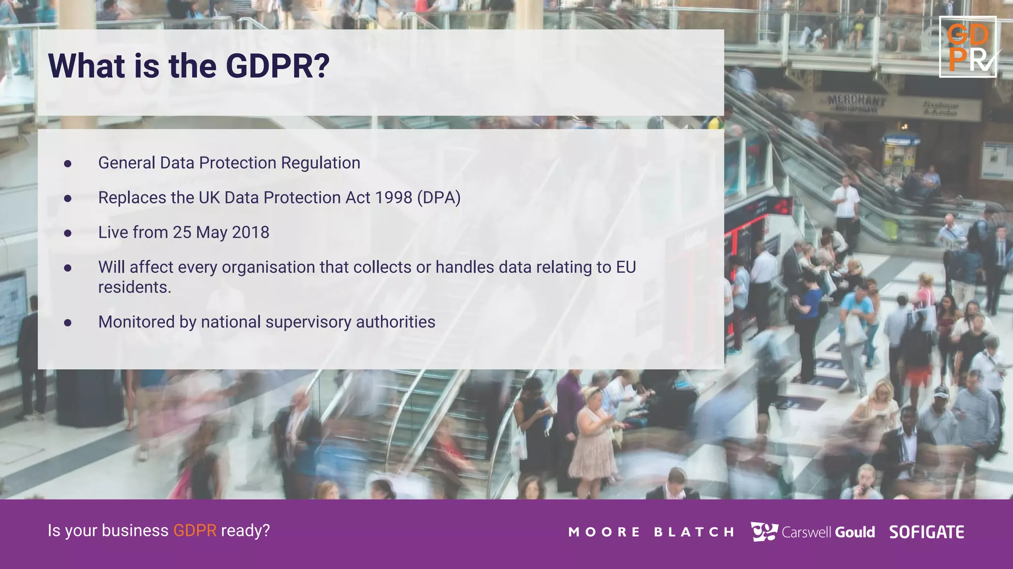 Is your business GDPR ready? | PPT
