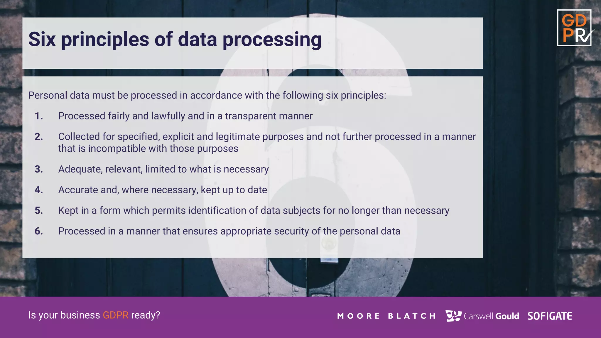 Is your business GDPR ready? | PPT