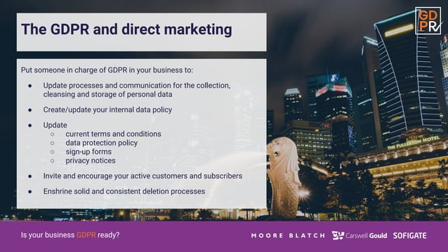 Is your business GDPR ready? | PPT