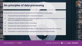 Is your business GDPR ready? | PPT