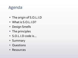 Is your code solid | PPTX