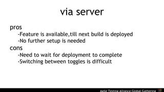 Feature Toggles | PPTX | Web Development | Internet