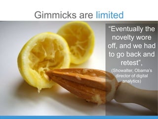 Is Your Marketing Strategy Just a Bag of Gimmicks? | PPT