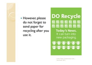 Is your paper contaminated with.... | PPT