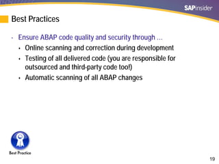 Is your SAP system vulnerable to cyber attacks? | PDF