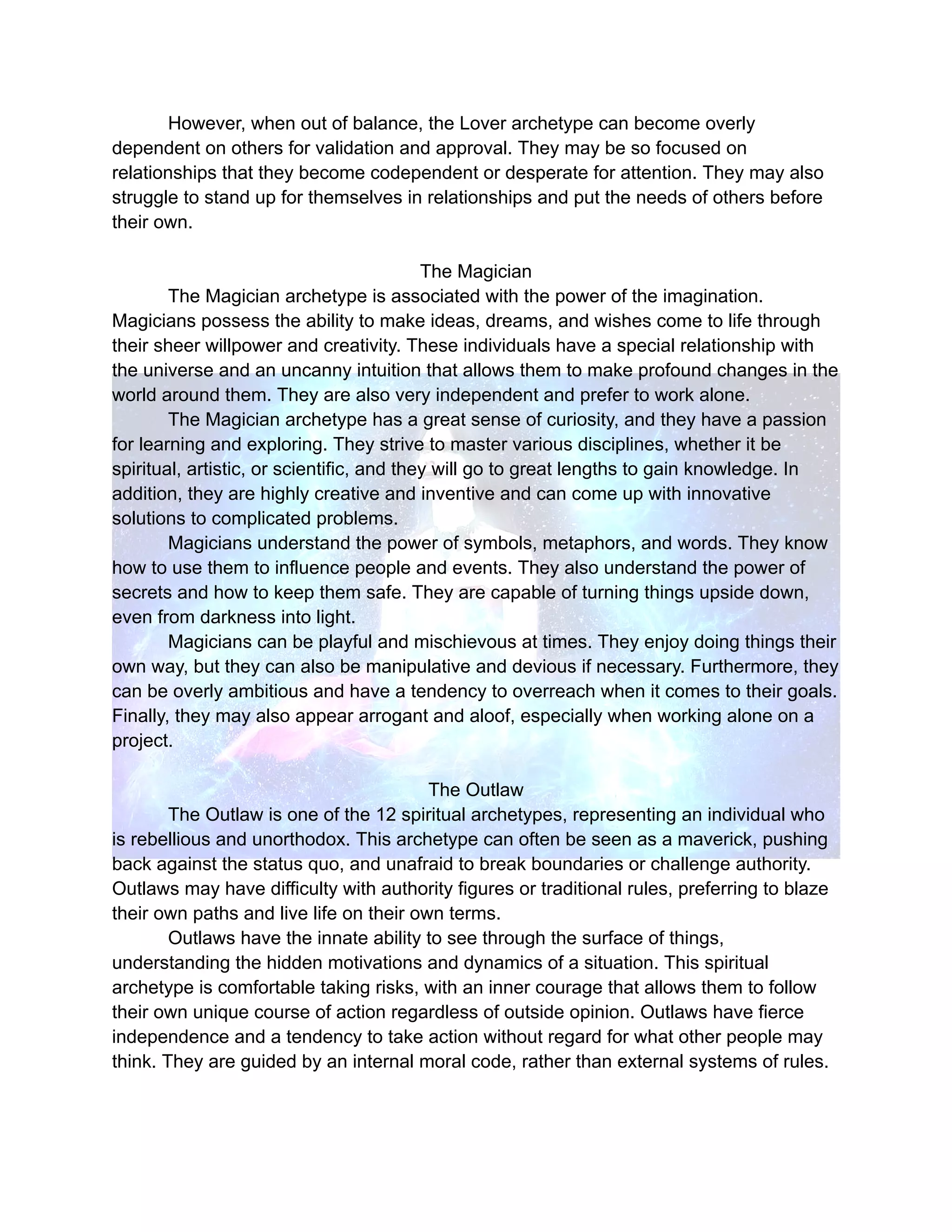 Is Your Spiritual Archetype Reflecting Your Personality Quirks, Innate ...