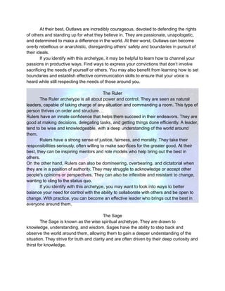 Is Your Spiritual Archetype Reflecting Your Personality Quirks, Innate Talents, and Hidden ...