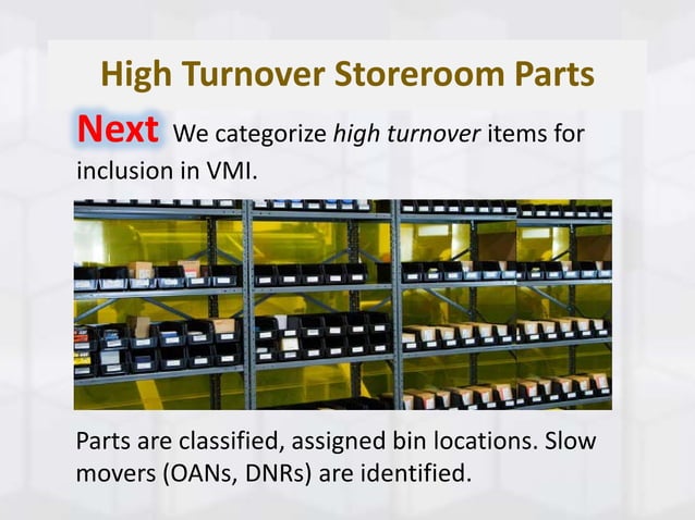 Is your storeroom ready for a vmi solution | PDF