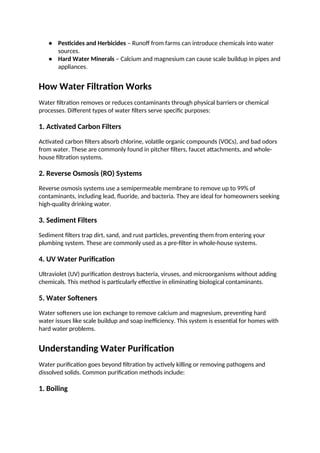 Is Your Water Safe_ Understanding Filtration and Purification.docx