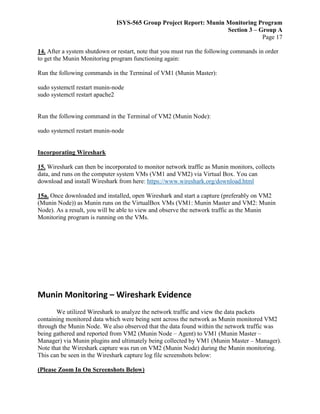 Munin Monitoring Project | PDF