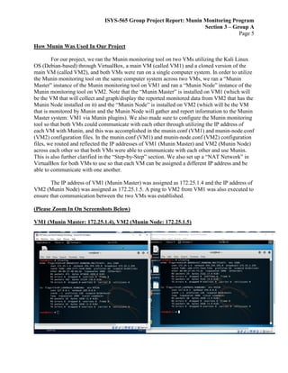 Munin Monitoring Project | PDF
