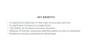 I•systems - THE IMPLEMENTATION OF BUSINESS PROCESS AUTOMATION IN YOUR ...