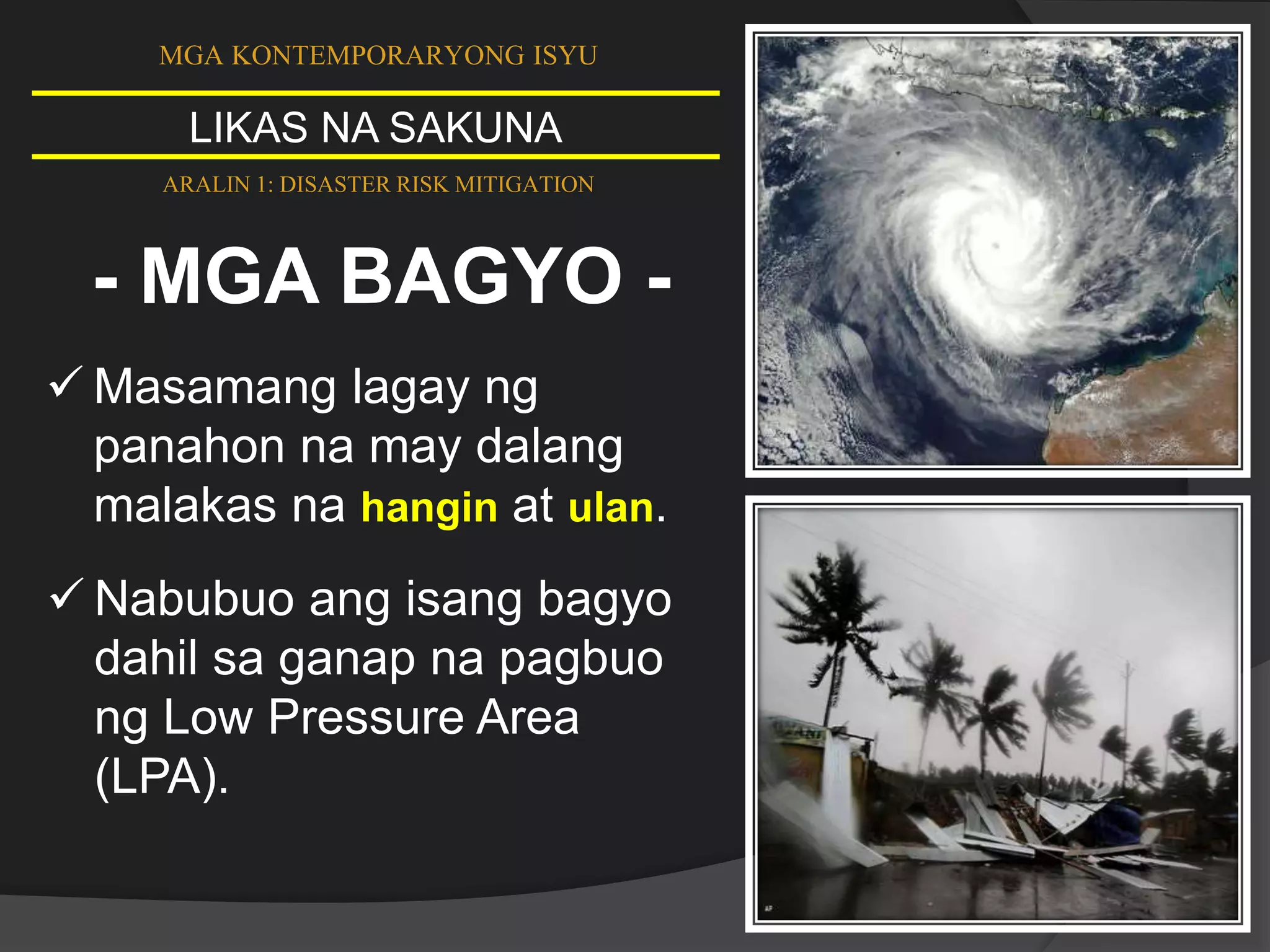 DISASTER RISK MITIGATION - AP 10 | PPTX