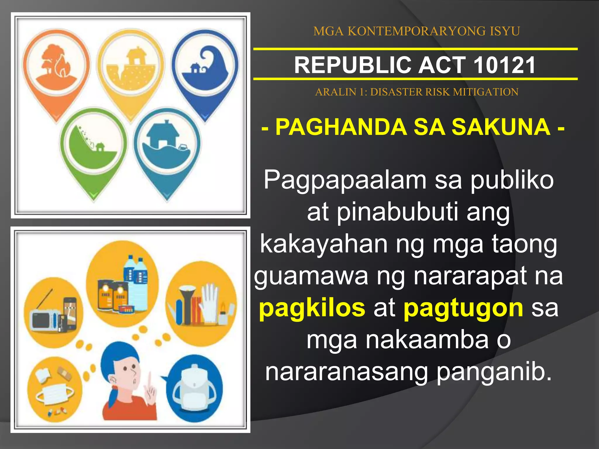 DISASTER RISK MITIGATION - AP 10 | PPTX