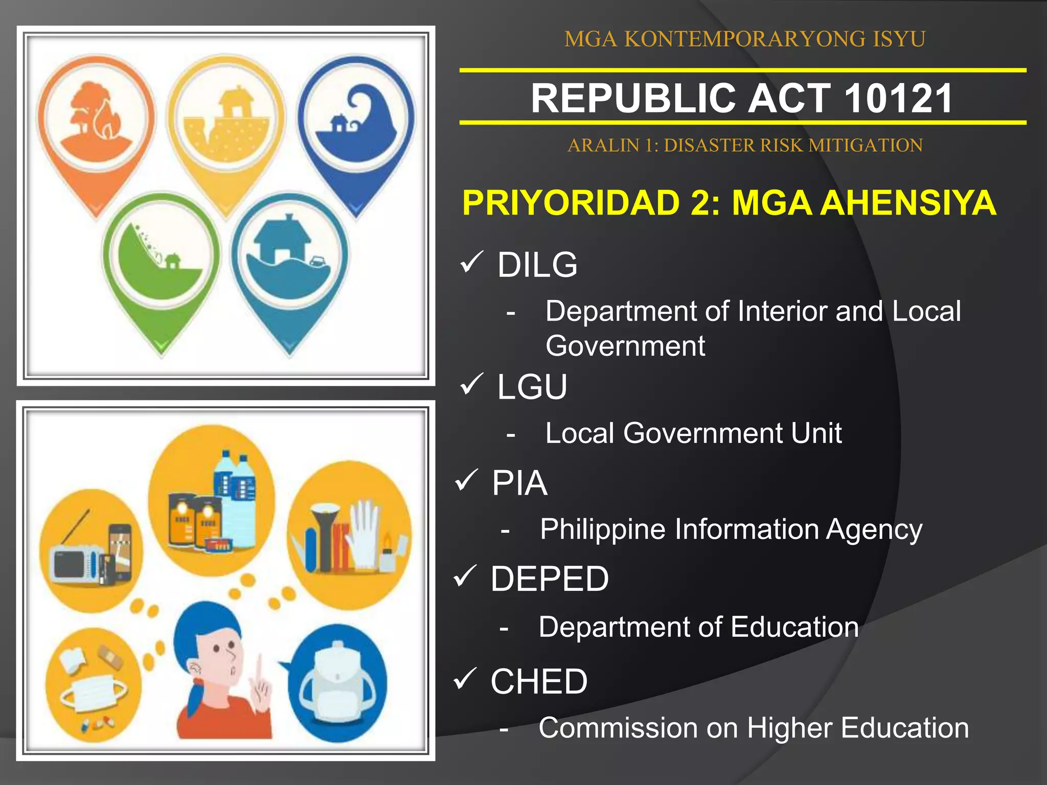 DISASTER RISK MITIGATION - AP 10 | PPTX