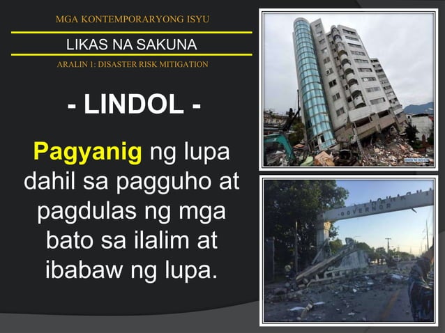 DISASTER RISK MITIGATION - AP 10 | PPTX