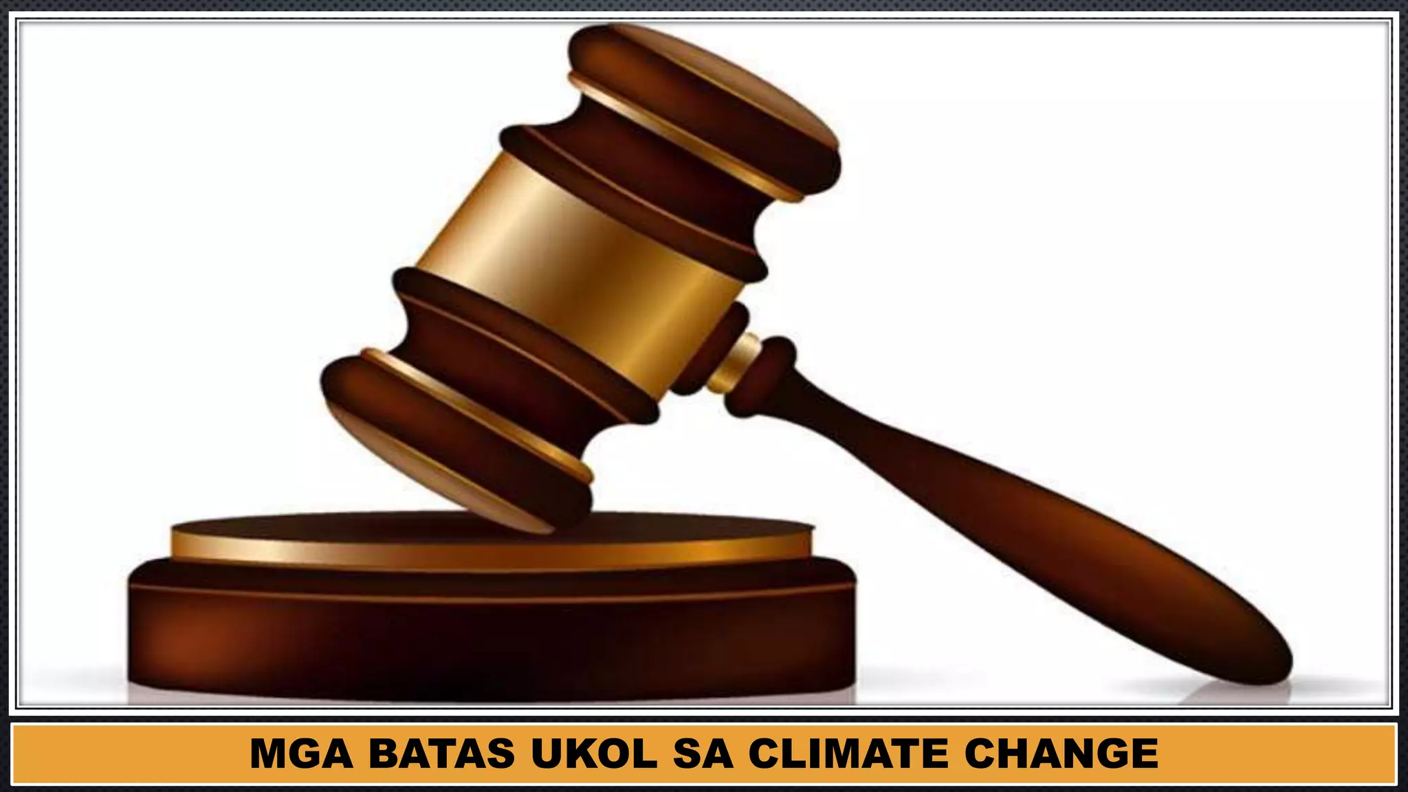 PAGTUGON SA CLIMATE CHANGE - AP 10 | PPTX