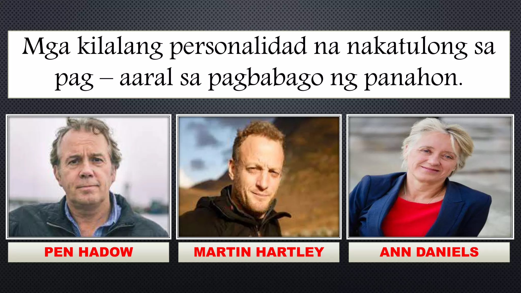 PAGTUGON SA CLIMATE CHANGE - AP 10 | PPTX