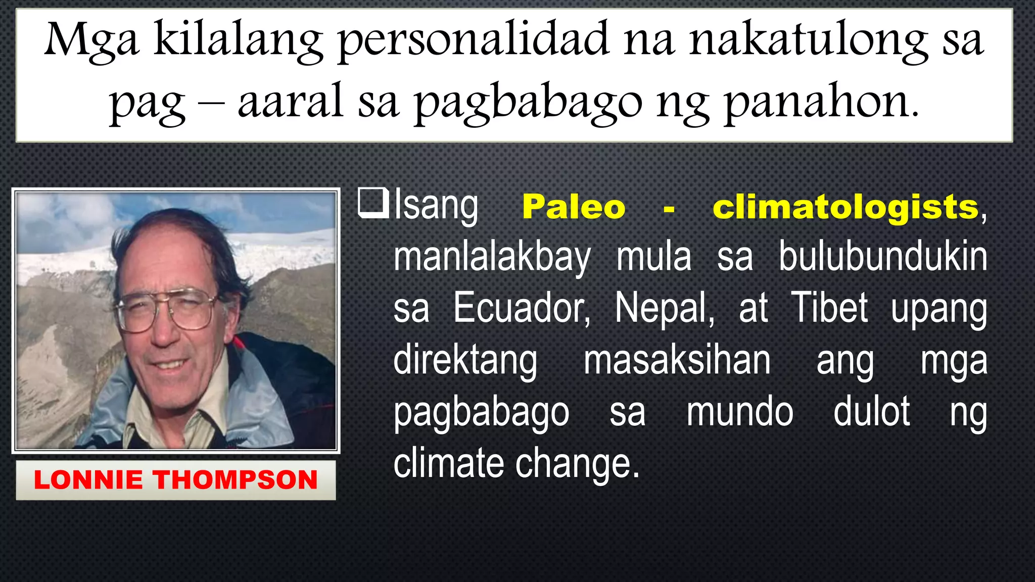 PAGTUGON SA CLIMATE CHANGE - AP 10 | PPTX
