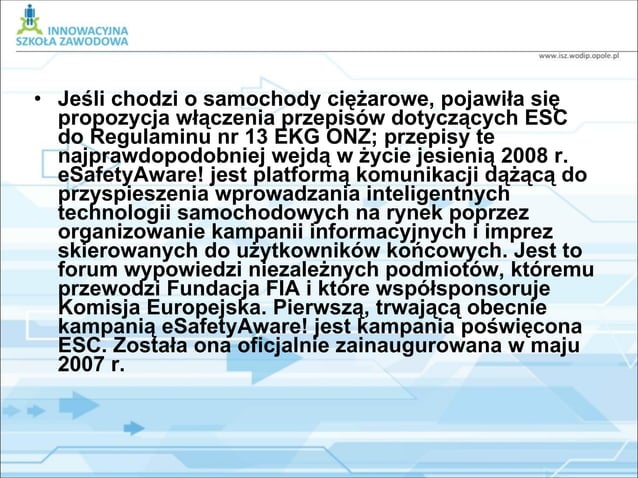 Isz Prezentacja Szablon[1] Ppt1 Ppt 132 | PPT | Auto Technology ...