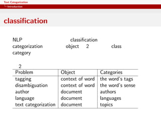 Text Categorization | PDF | Databases | Computer Software and Applications
