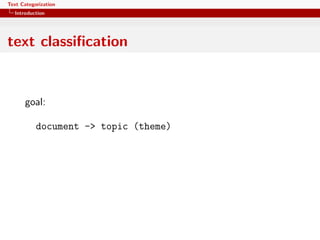 Text Categorization | PDF | Databases | Computer Software and Applications