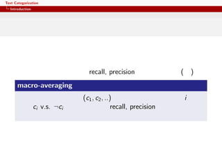 Text Categorization | PDF | Databases | Computer Software and Applications