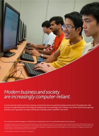 Information Technology Program: JCU Singapore | PDF