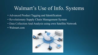 Walmart- Using Information Systems to be Market Leader | PPTX