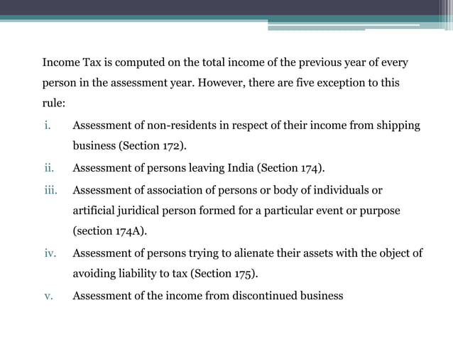 Introduction to Income Tax | PPTX