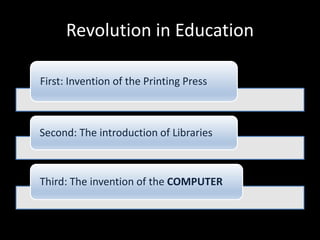 Information and Communication Technology | PPTX | Computing | Technology & Computing