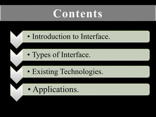 Human Computer Interface | PPTX
