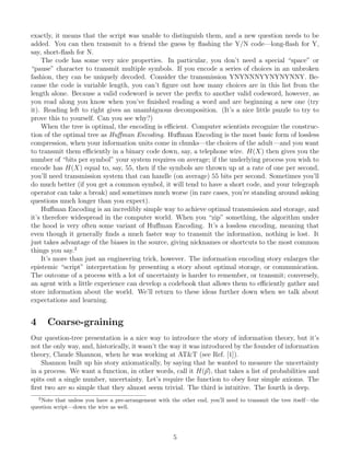 Information Theory for Intelligent People | PDF