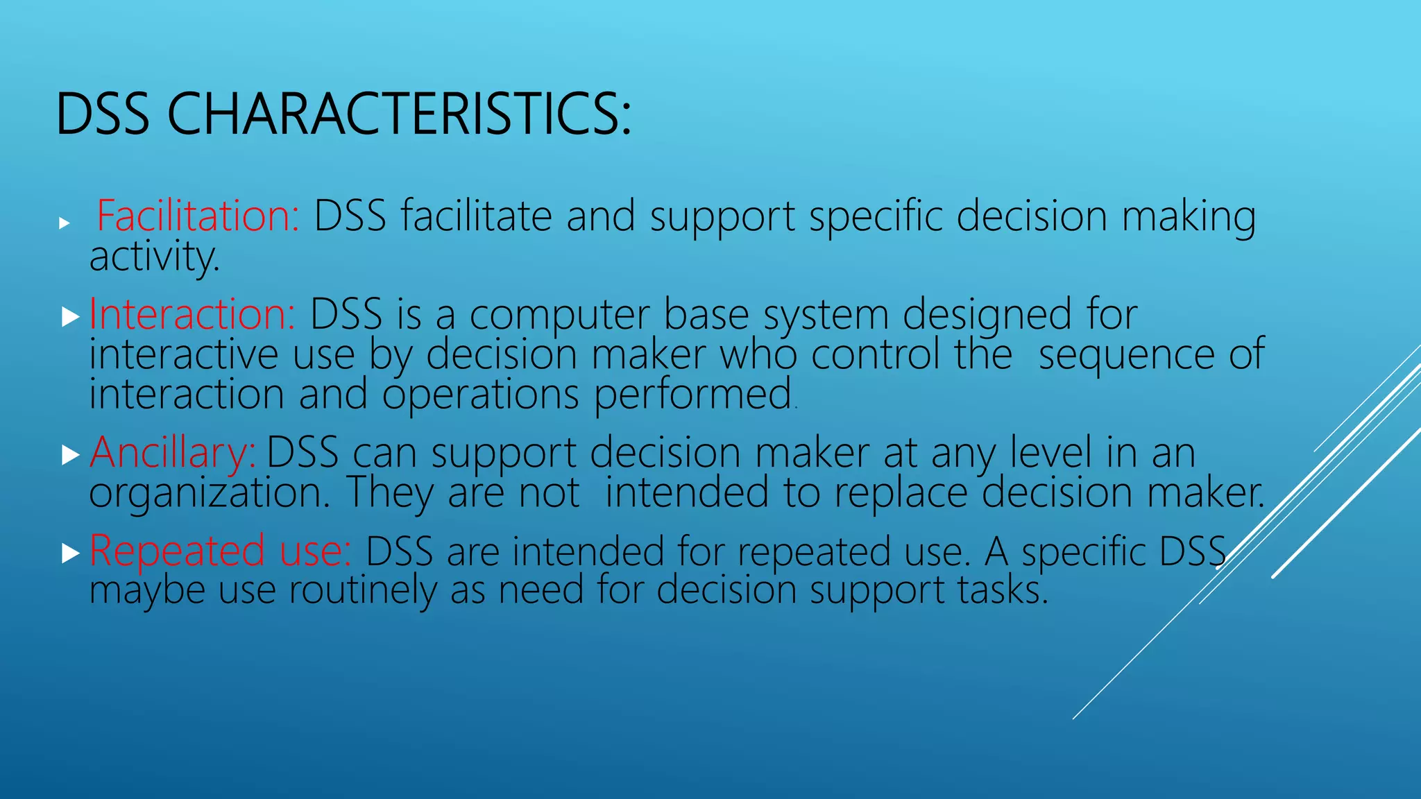 DSS and decision support system and its types | PPTX | Operating Systems | Computer Software and ...