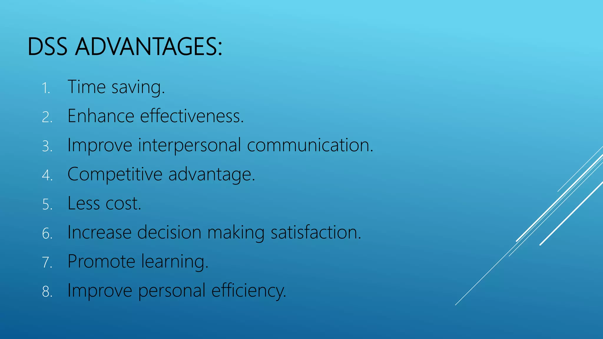 Dss And Decision Support System And Its Types Ppt