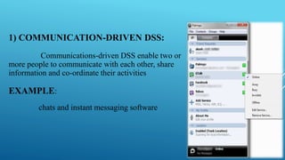 DSS and decision support system and its types | PPTX | Operating Systems | Computer Software and ...