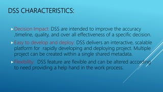 DSS and decision support system and its types | PPTX | Operating Systems | Computer Software and ...