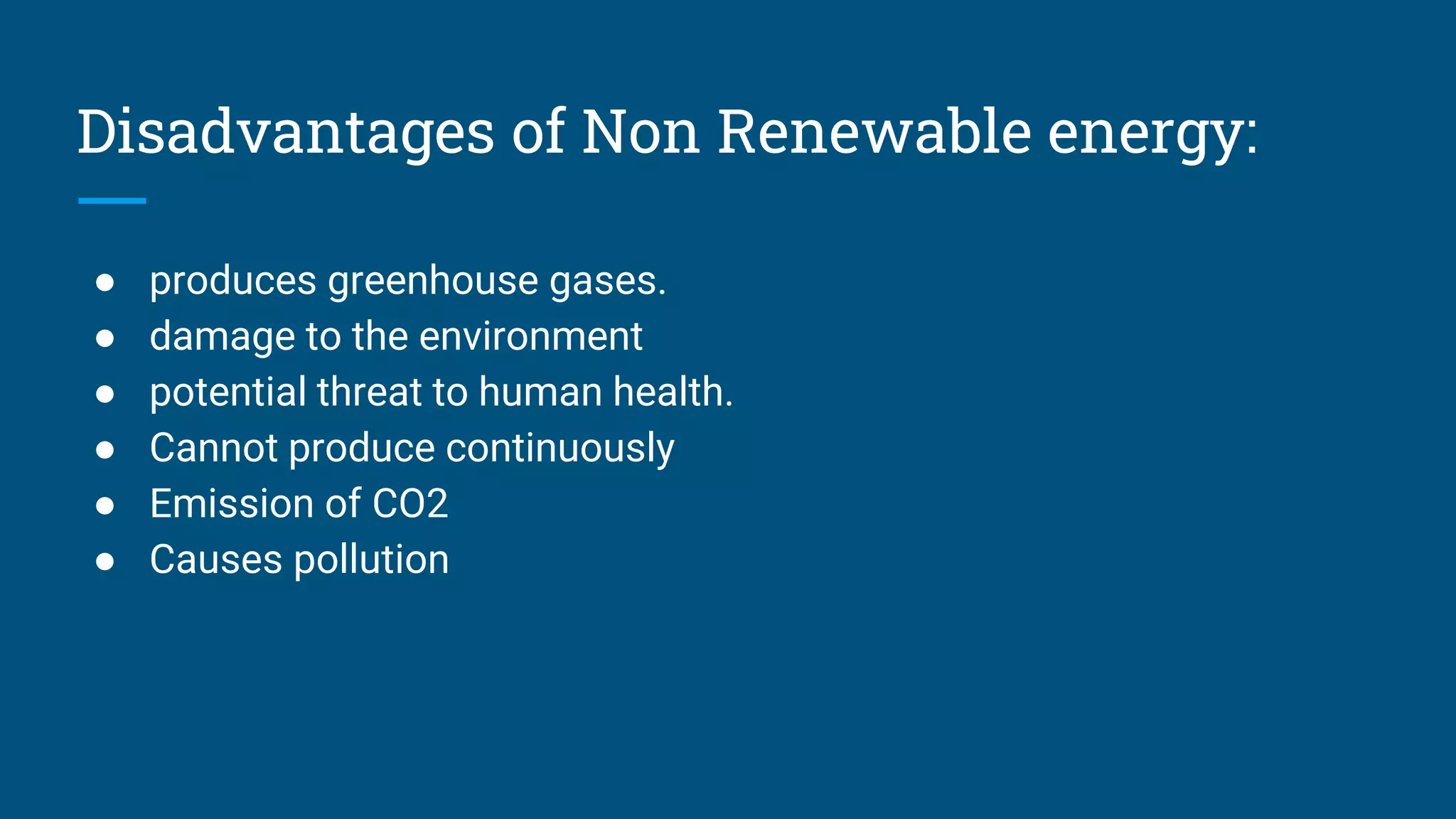 Renewable energy vs non renewable energy | PPTX